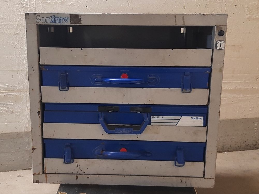 SORTIMO WorkMo Container für 4 Sortimentskoffer mit Inhalt | Kaufen auf ...