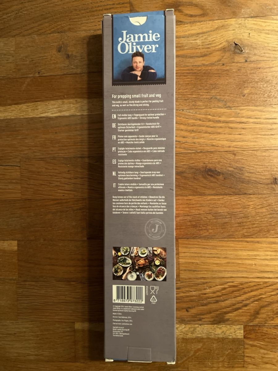 Jamie Oliver Gemüsemesser/Schälmesser 9cm NEU & OVP🔪. (Neu und ...