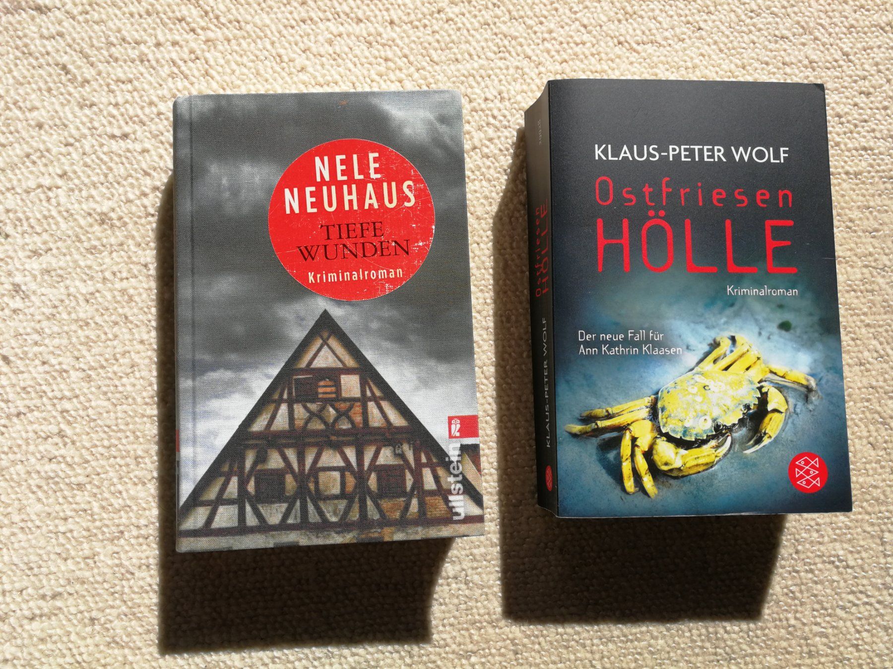 2 spannende Krimis von Nele Neuhaus und Klaus-Peter Wolf (Gebraucht) in ...