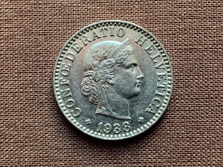 20 Rappen 1938 (Gebraucht) in Zürich für CHF 2 – mit Lieferung auf Ricardo kaufen