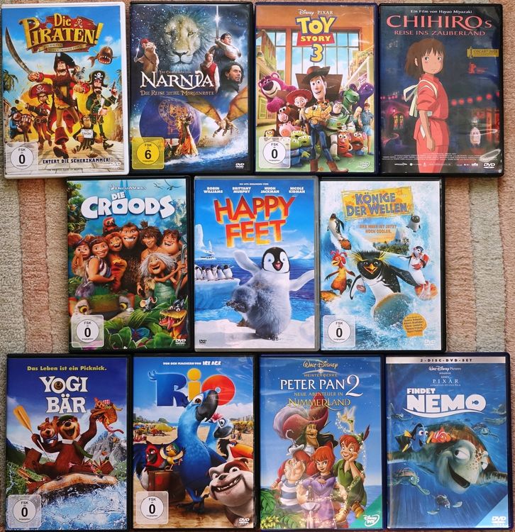 DVDs Cartoons 11 Stück | Kaufen auf Ricardo