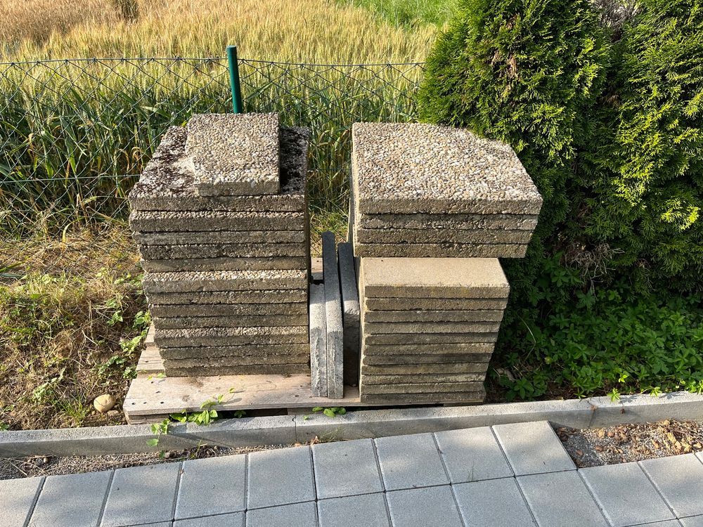 Gartenplatten ca. 75 Stk. gemäss Bilder | Kaufen auf Ricardo