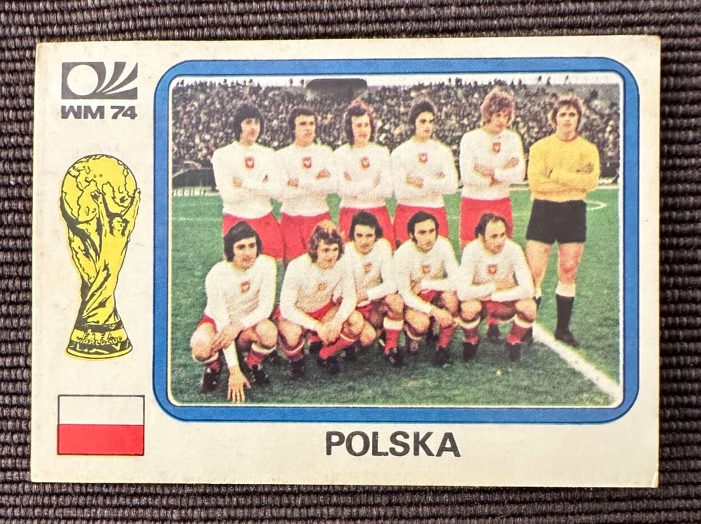 Panini World Cup Munchen 1974 - Team Polska #335 (Gebraucht) in Nyon ...