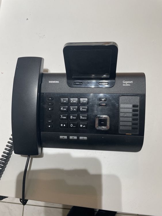 Siemens Gigaset DL500A Telefon schwarz (Gebraucht) in Arni AG für CHF 6 ...