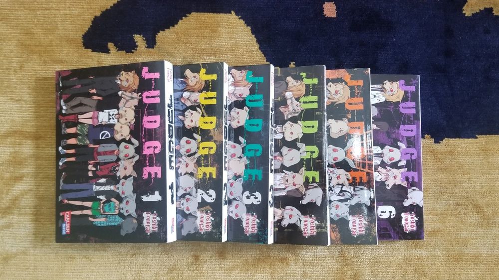 Yoshiki Tonogai -JUDGE (1 - 6) Manga (Gebraucht) in Basel für CHF 30 ...
