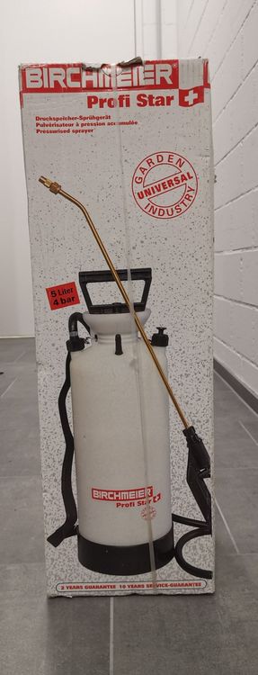 Druckspeicher-Sprühgerät Birchmeier Profi Star 5 Liter (Neu (gemäss Beschreibung)) in Uttwil für ...