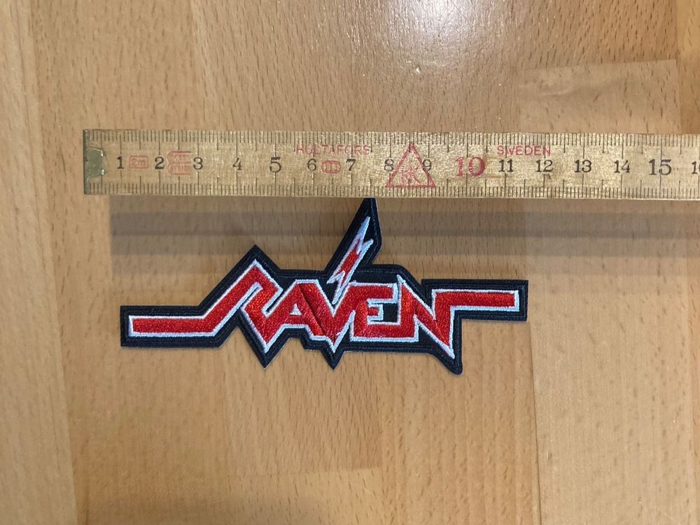 Raven Patch Sticker Aufnäher Metal Rock Band | Kaufen auf Ricardo