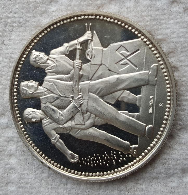 1958 FÊTE FÉDÉRALE DE TIR BIENNE ARGENT | Kaufen auf Ricardo