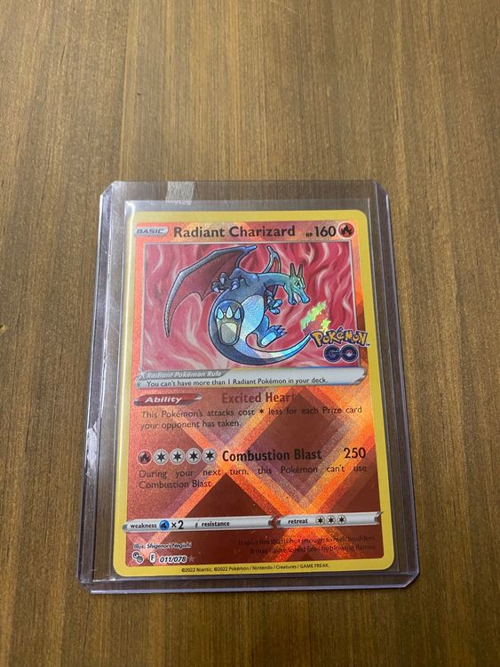 Radiant Charizard Pokemon Go | Kaufen auf Ricardo