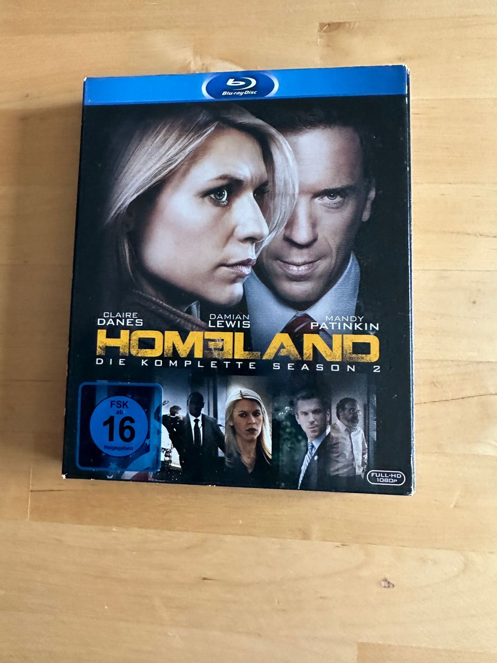 HOMELAND Die komplette Staffel 2 BluRay Claire Danes Kult (Gebraucht ...