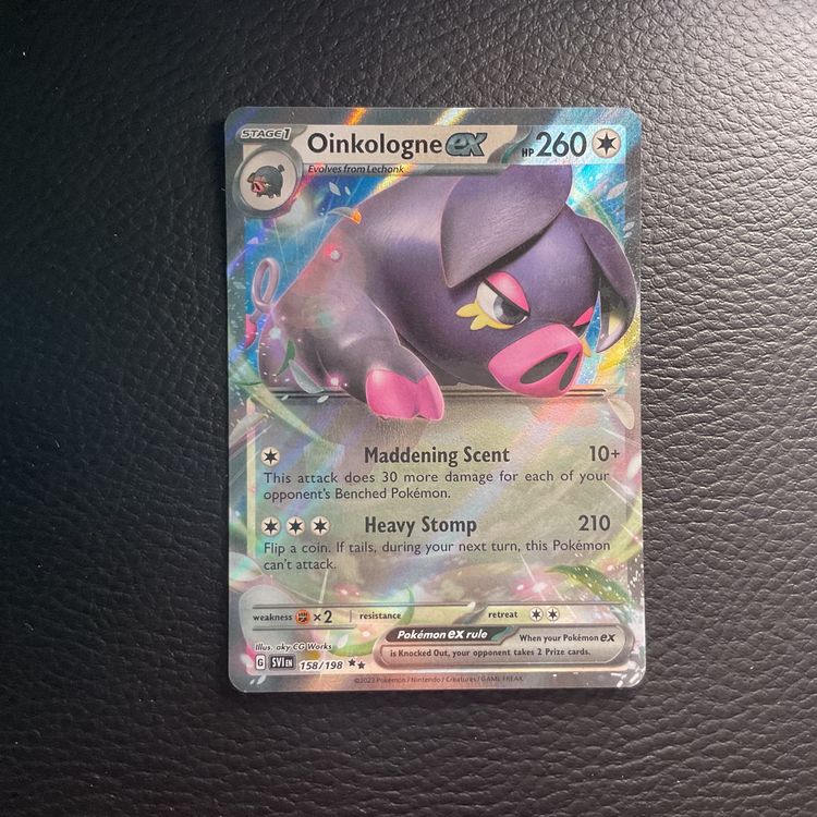 Scarlet & Violet 158/198 Oinkologne Ex Eng NM - MT Ab 1 | Kaufen auf ...