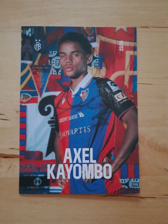 Fc basel autogrammkarte (Gebraucht) in binningen für CHF 5 – mit Lieferung auf Ricardo kaufen