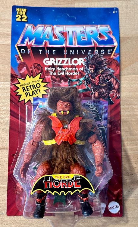 Grizzlor Masters of the Universe Origins (Neu und originalverpackt) in ...