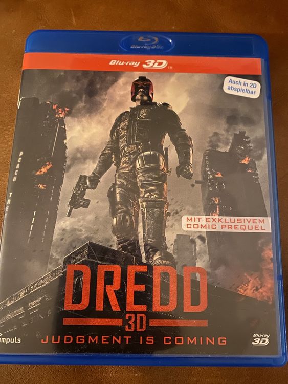 Dredd 3D Blu-ray mit Comic Prequel (Gebraucht) in Zürich für CHF 4 – mit Lieferung auf Ricardo ...