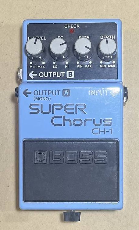Pédale d'effet Boss CH-1 Super Chorus (D'occasion) à Gland pour CHF 75 ...