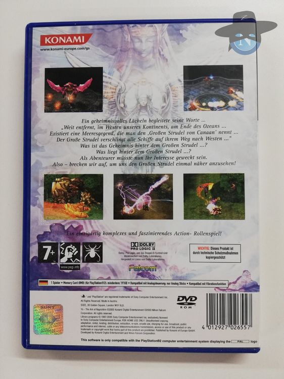 Ys - The Ark of Napishtim / Sony Playstation 2 PS2 (Gebraucht) in St ...