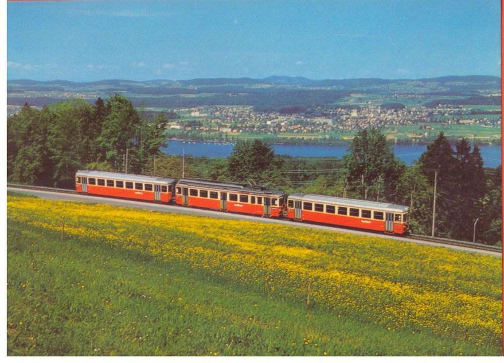1990 PENDELZUG DER FORCHBAHN / FORCH-ESSLINGEN & GREIFENSEE (Gebraucht) in Montebelluna / TV für ...