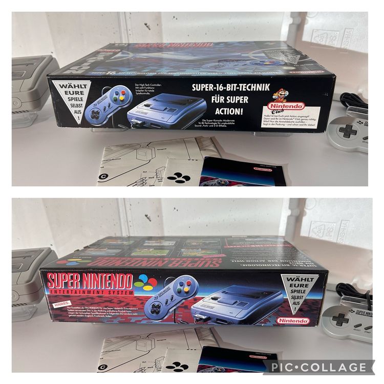 Nintendo Snes Small funktioniert einwandfrei mit Ovp ab 1.- (Gebraucht ...