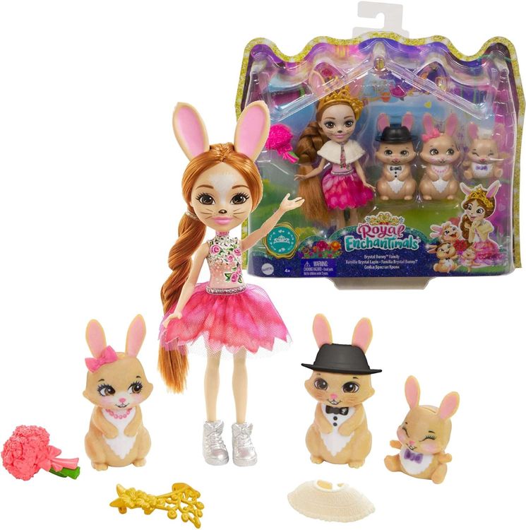 Enchantimals brystal bunny Family (Neu und originalverpackt) in ...