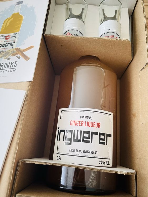 Ingwerer Ginger Likör Geschenkset Winter | Kaufen auf Ricardo