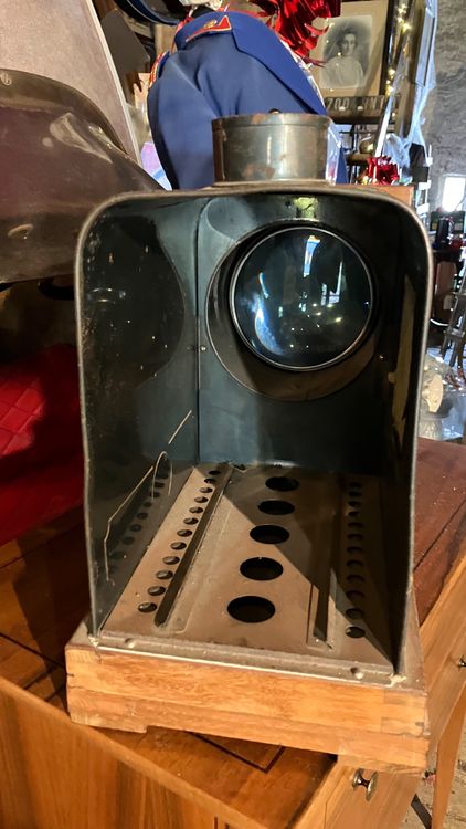 Lanterne magique ancienne ICA Zauberlaterne Laterne Foto (Defekt) in St ...