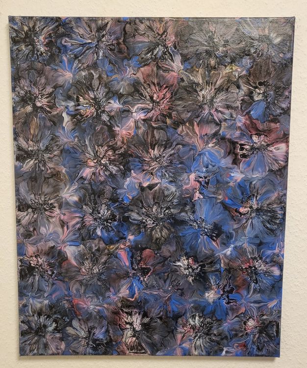 😊 Bild 40x50cm, auf Leinwand, handmade (Neu (gemäss Beschreibung)) in ...