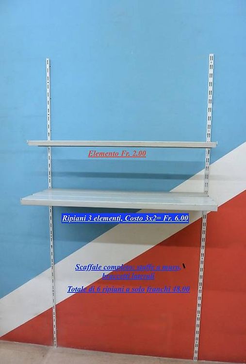 scaffali usati in metallo. (Gebraucht) in Lugano für CHF 2 – nur ...