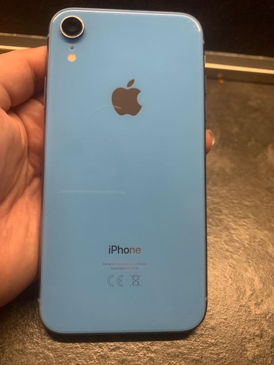 iPhone XR blu/azzurro 128 GB vetro nuovo,esteticamente nuovo (Gebraucht ...