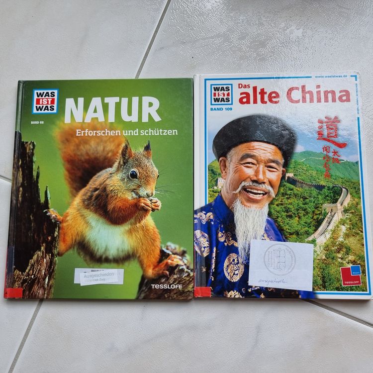 Zwei lässige "was ist was" Bücher über Natur und altes China | Kaufen ...