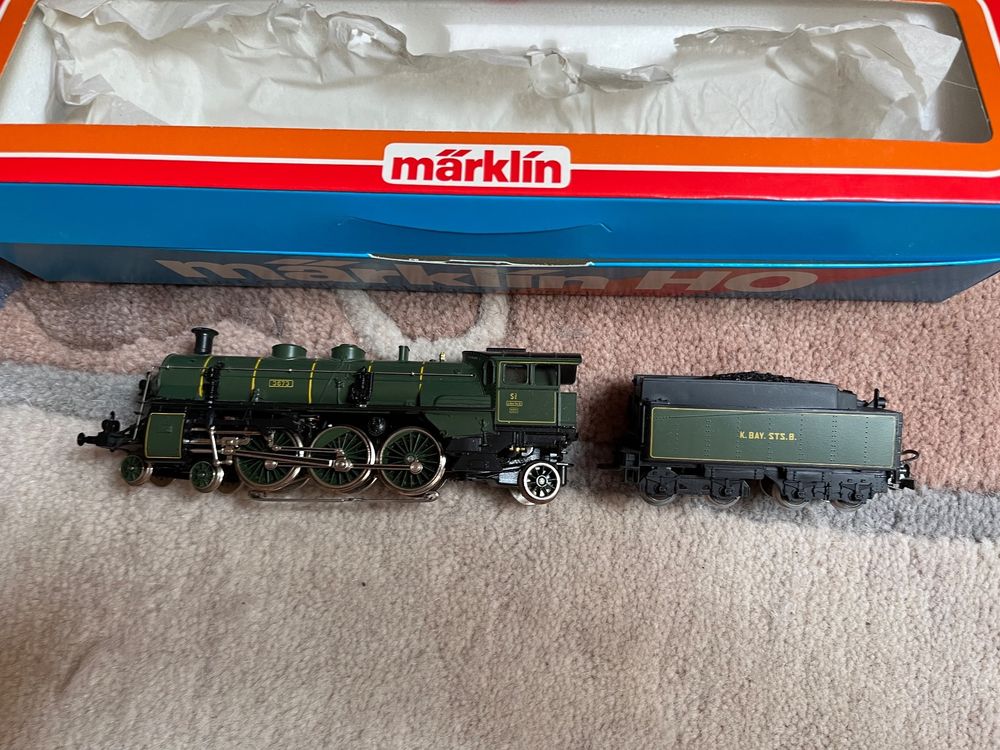 Märklin 3092 Dampflok 3673 BR S 3/6 der K.Bay.Sts.B OVP (Gebraucht) in ...