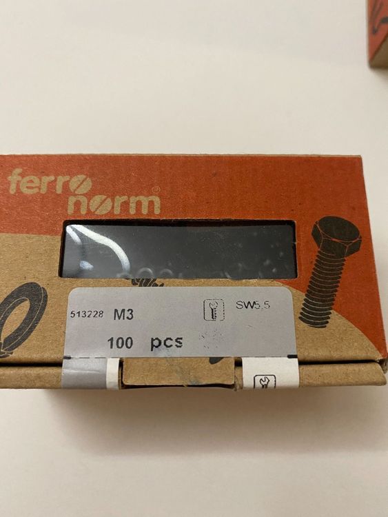 ferro norm M3 Muttern 200 Stück (Neu (gemäss Beschreibung)) in ...