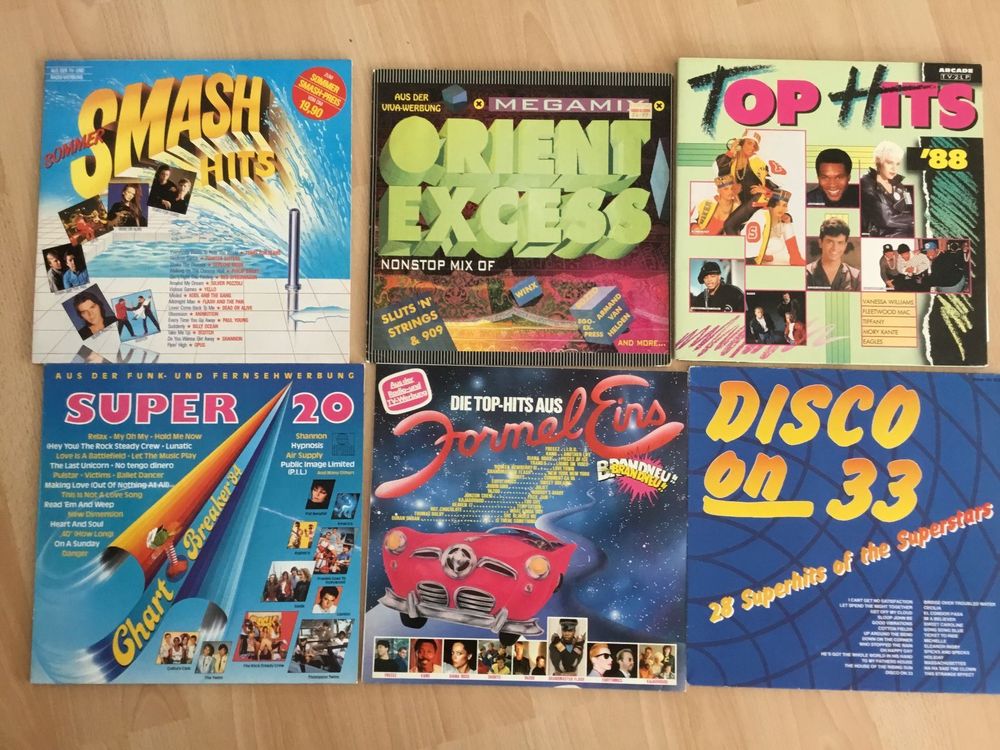 LP Sammlung 80er-Sampler | Kaufen auf Ricardo