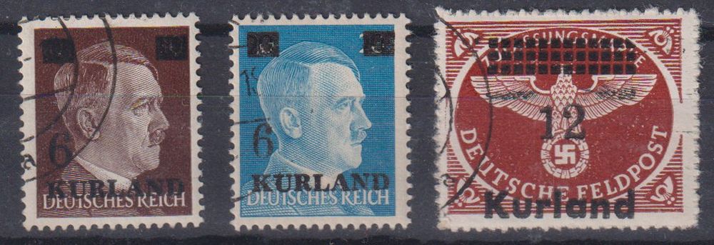 KURLAND: 3 Werte - Prüfstempel (Gebraucht) in Eschlikon für CHF 15 – mit Lieferung auf Ricardo ...