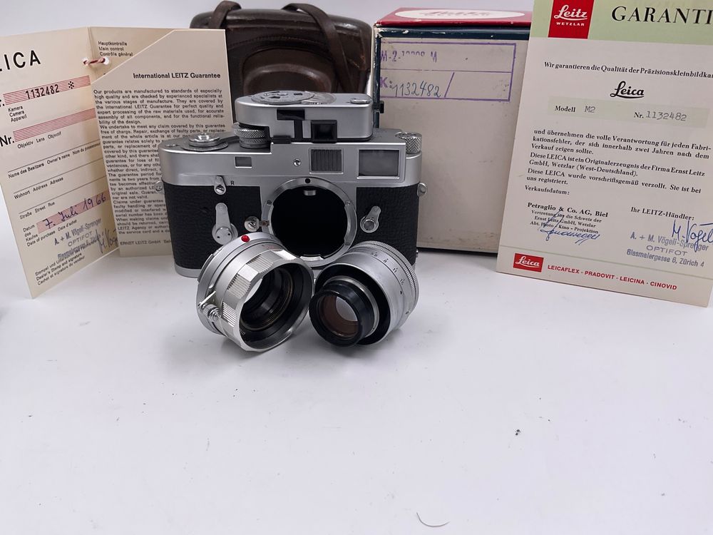 LEICA M2 Summicron 50mm f2 rigid v2 | Kaufen auf Ricardo