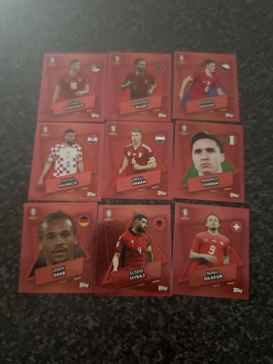 Topps Euro 2024 Sp Stickers Ger, Hun, Sui, Cro, Ita, Alb, | Kaufen auf ...