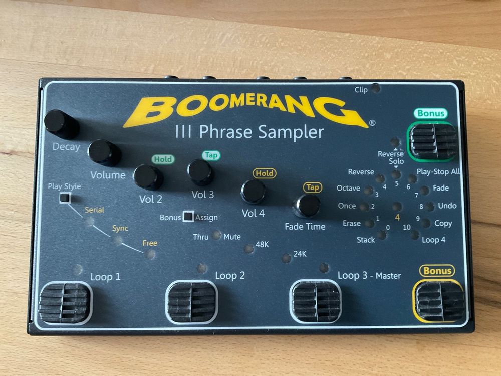 Boomerang III Phrase Sampler / Loop-Station (Gebraucht) in Allschwil ...