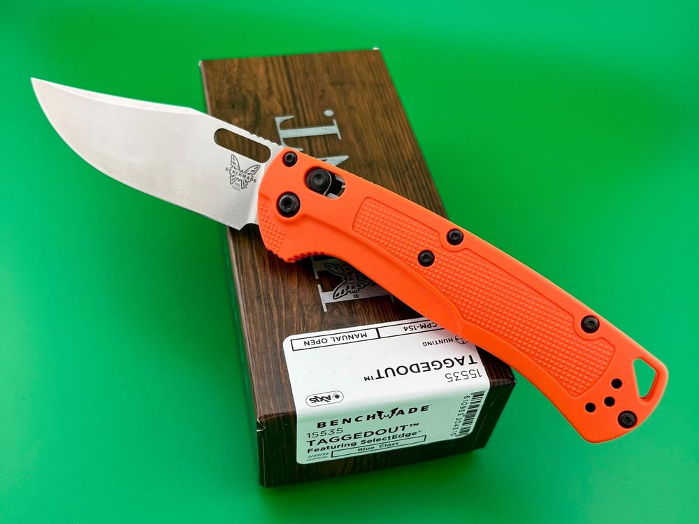 Benchmade Taggedout 15535 mit CPM-154CM Stahl, Grivory Griff | Kaufen ...