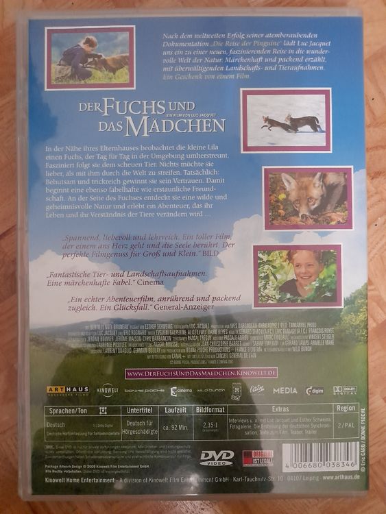 DVD, Der Fuchs und das Mädchen | Kaufen auf Ricardo