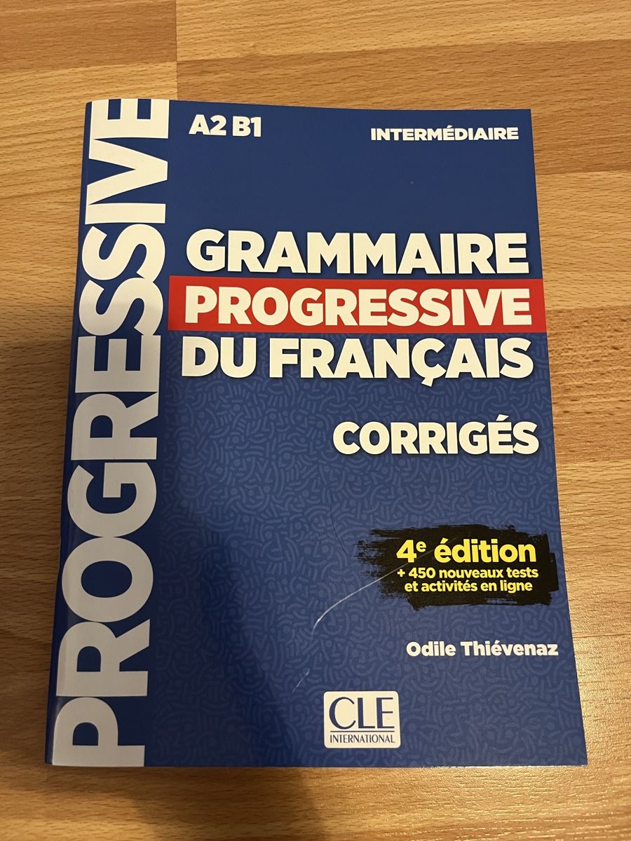 French Grammar Book - Progressive - A2-B1 - Intermediaire (Neu und ...