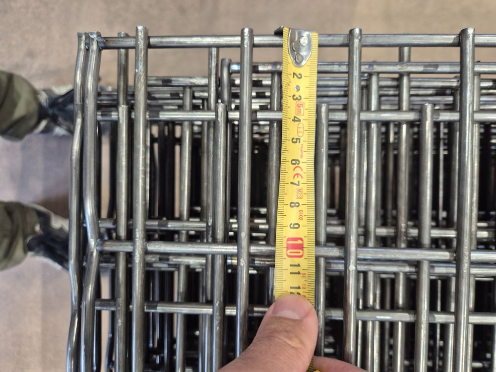 Metal Gitter unbehandelt ca 40 Stück 6mm Draht (Neu (gemäss ...