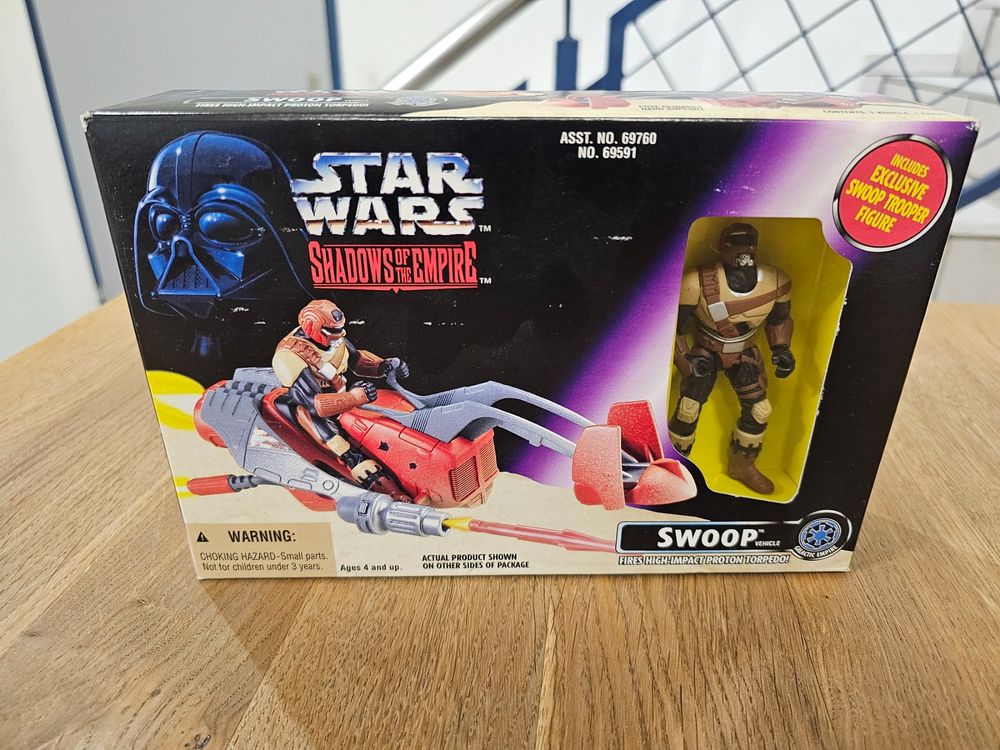 STAR WARS - Kenner - Shadows of the Empire - Swoop Bike (Neu und ...