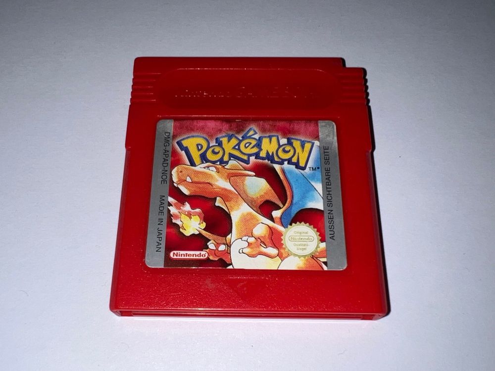 GB Spiel - Pokémon Rote Edition / Pokemon Rot (Gebraucht) in für CHF 32 ...