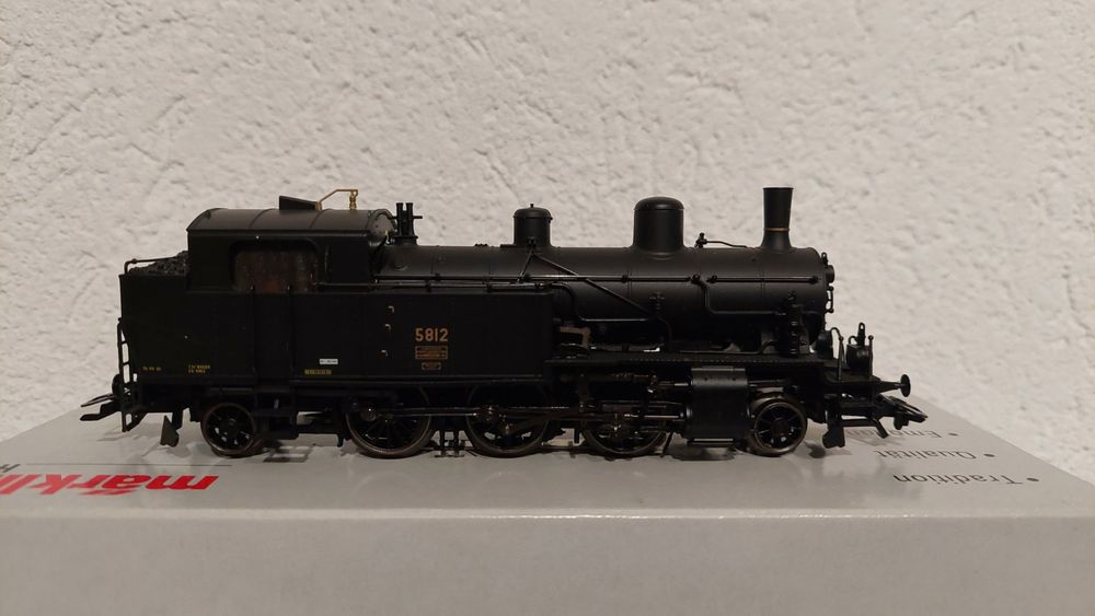 37136 AC Digital mfx Märklin SBB Dampflokmotive Eb 3/5 5812 (Neu ...