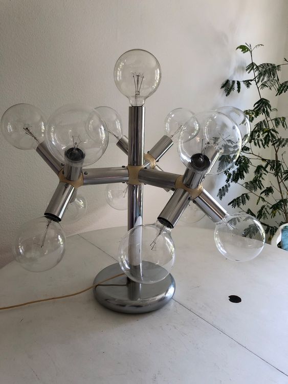 Tischleuchte Robert & Trix Haussmann Vintage 60er - 70 Jahre (Gebraucht ...