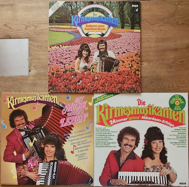 3x Die Kirmesmusikanten Schallplatten Langspielplatten (Gebraucht) in ...