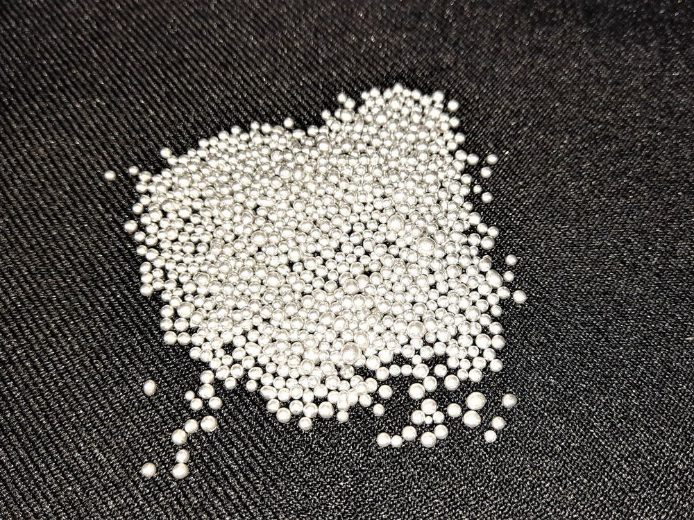 Deko Granulat Silber 400gr. | Kaufen auf Ricardo