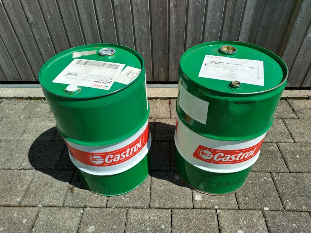 Castrol Ölfass 60Liter 2Stück leer | Kaufen auf Ricardo