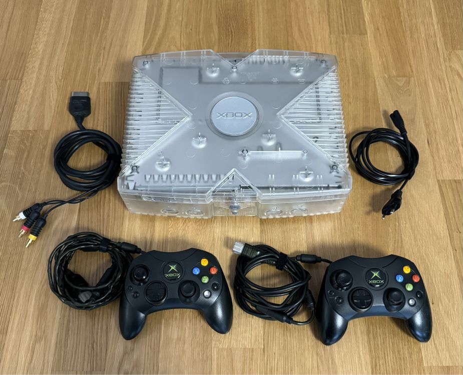 XBox Konsole Crystal Edition Transparent (Top Zustand) (Gebraucht) in ...