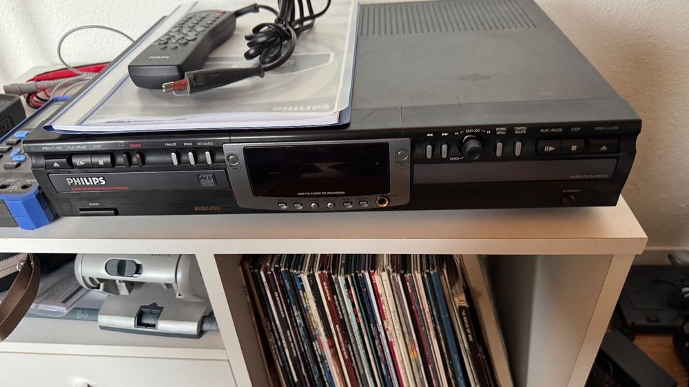 Philips CD-Recorder CDR775 mit Fernbedienung, BDA & CD's (Gebraucht) in ...