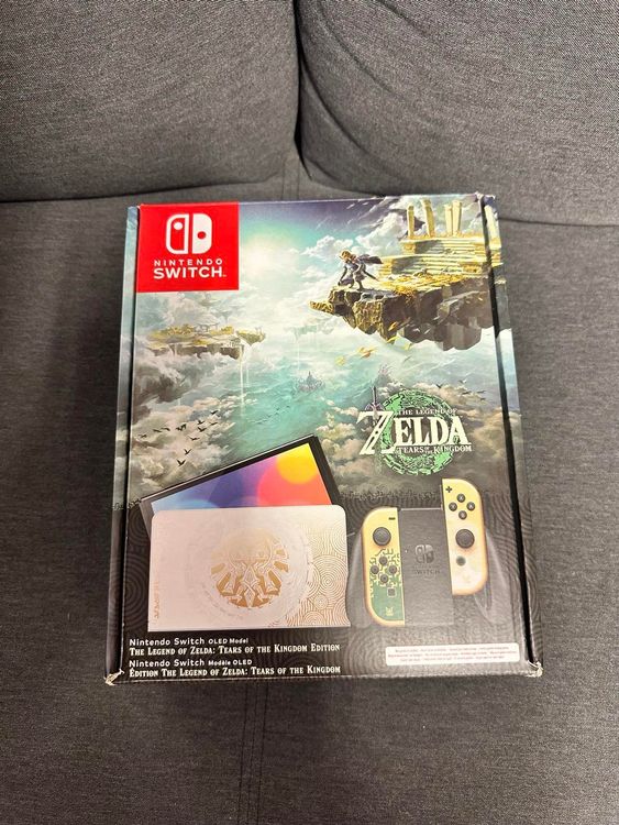 Console Nintendo Switch OLED Zelda Tears of the Kingdom Edit (Gebraucht ...